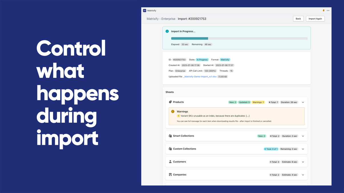 Matrixify – As Simple As That